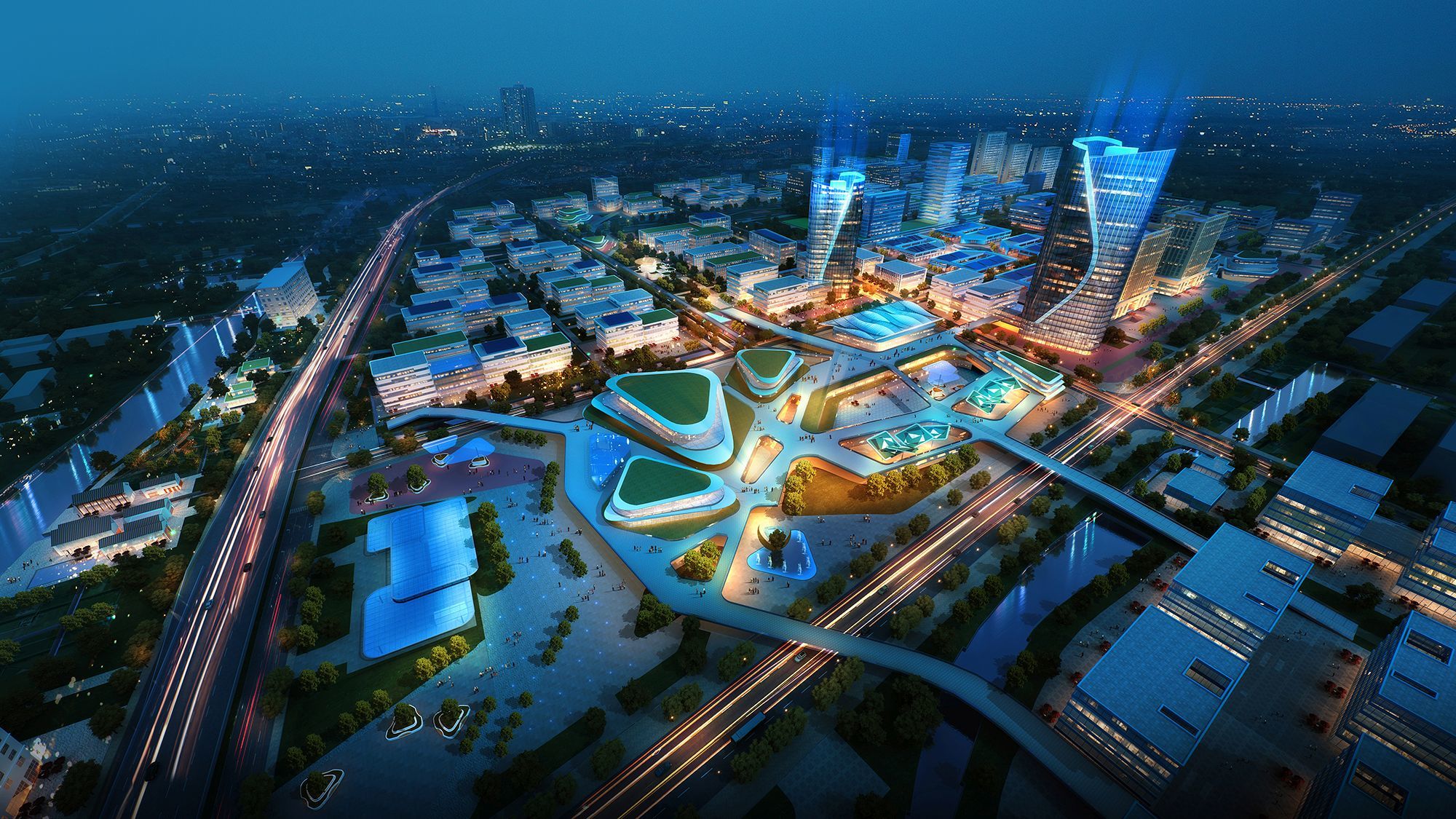 Dongjing - urbanes Zentrum für hochmoderne Technologien | SBA ...