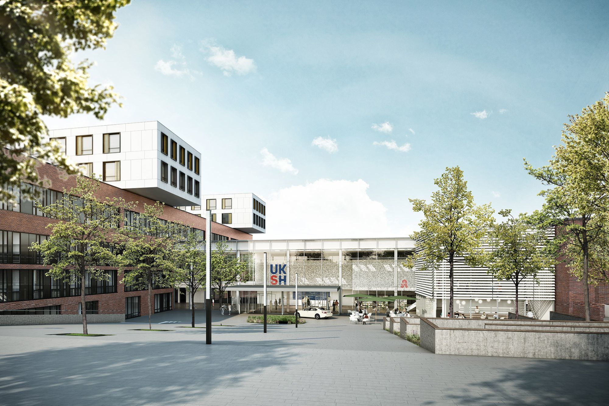 UKSH, Universitätsklinikum Schleswig-Holstein | JSWD Architekten, Köln ...