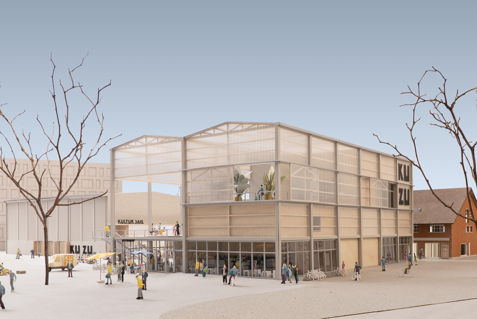 Eine experimentelle, vielfältig nutzbare Raummaschine | EM2N, Zürich ...