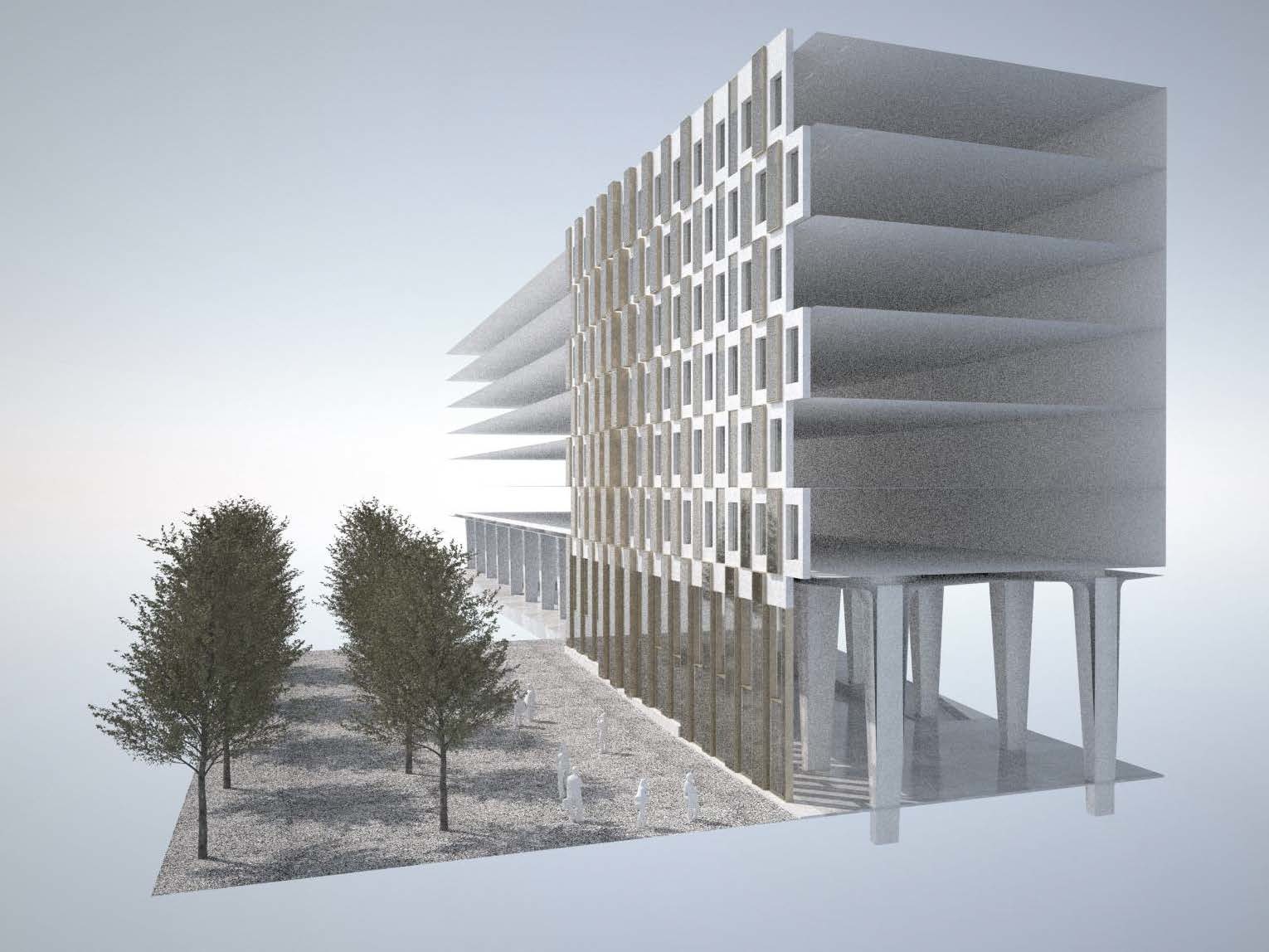 111 Meter Paris | Baumschlager Eberle Architekten, / Architekten ...